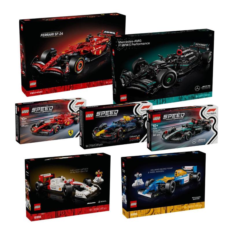 LEGO F1 Series - LEGO Speed Champion/ LEGO Technic/ LEGO City/ - TikTok ...