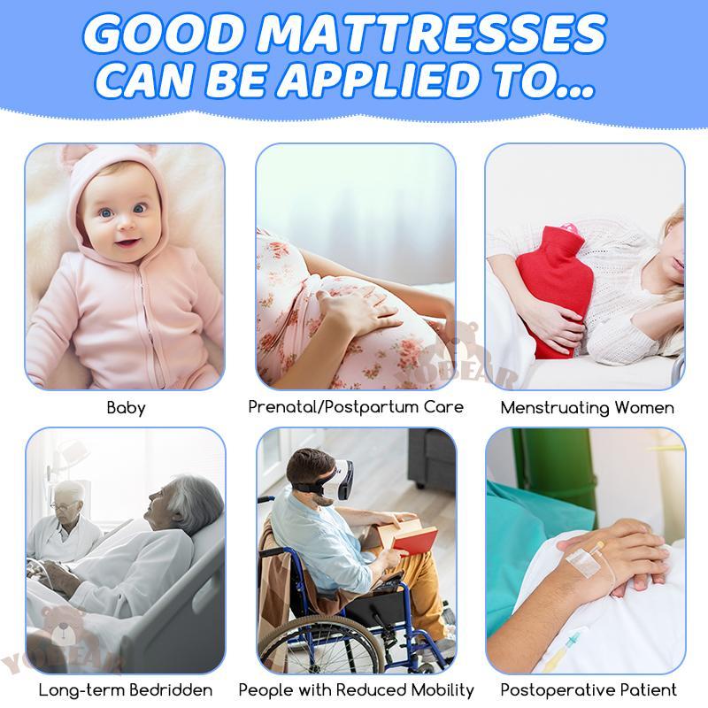 Baby Adult Menstrual Leakproof Diaper Changing Mat Pad Cotton Washable ...