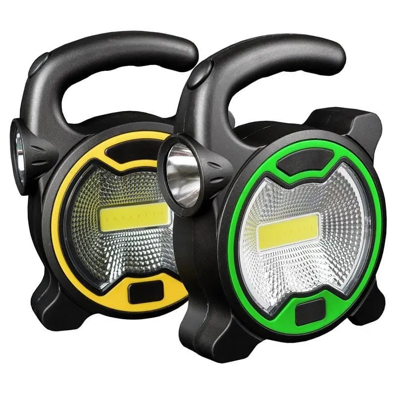 ( MY ACC ) Lampu Senter COB Darurat Emergency Recharge USB / Solar ...