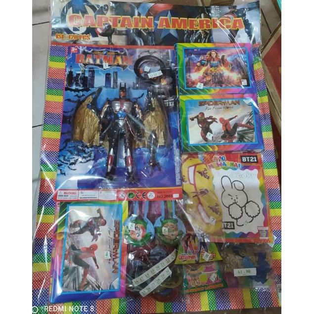 Mainan Anak Kolas Cabutan Tas Mobil Boneka Raket Jual Ecer 1000 - Shop ...