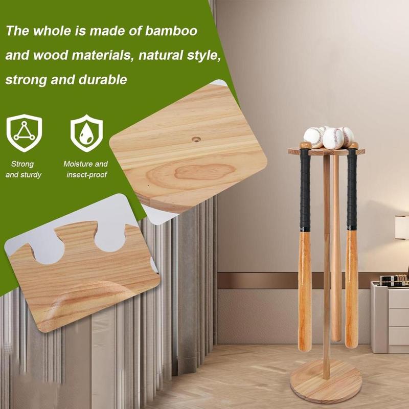 10 Baseball Bats Holder Baseball Bat Display Stand Floor Standing ...