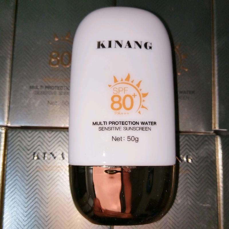 KINANG Multi Protection Water Sensitive Sunscreen Spf80 50g - TikTok ...