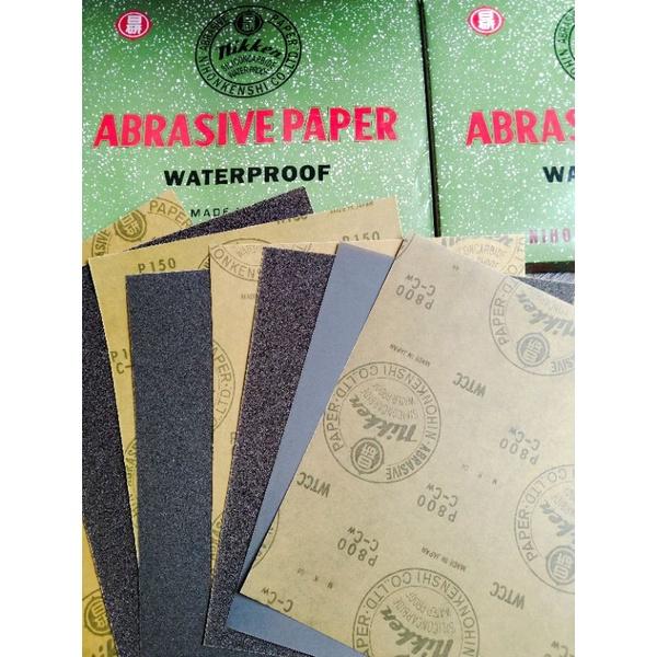 Jual nikken amplas waterproof amplas niken amplas nikken grit 1000 1200 ...