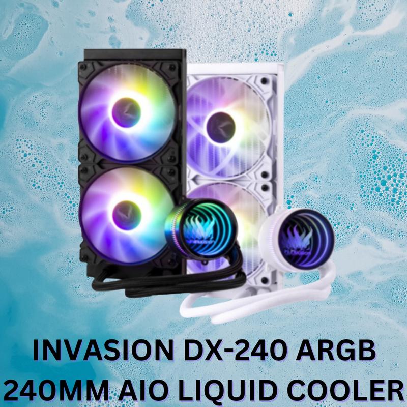 Invasion DX-240 ARGB 240MM AIO Liquid Cooler - TikTok Shop Malaysia