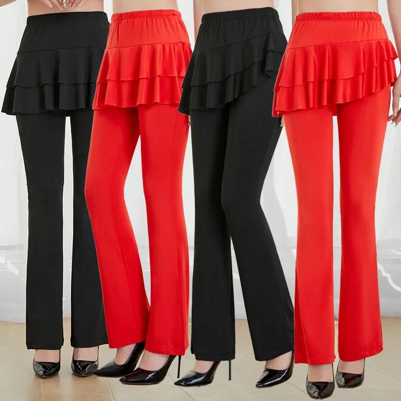 Seluar Skirt, Hitam dan Merah, Untuk Wanita, Sut Saiz Besar, - TikTok ...