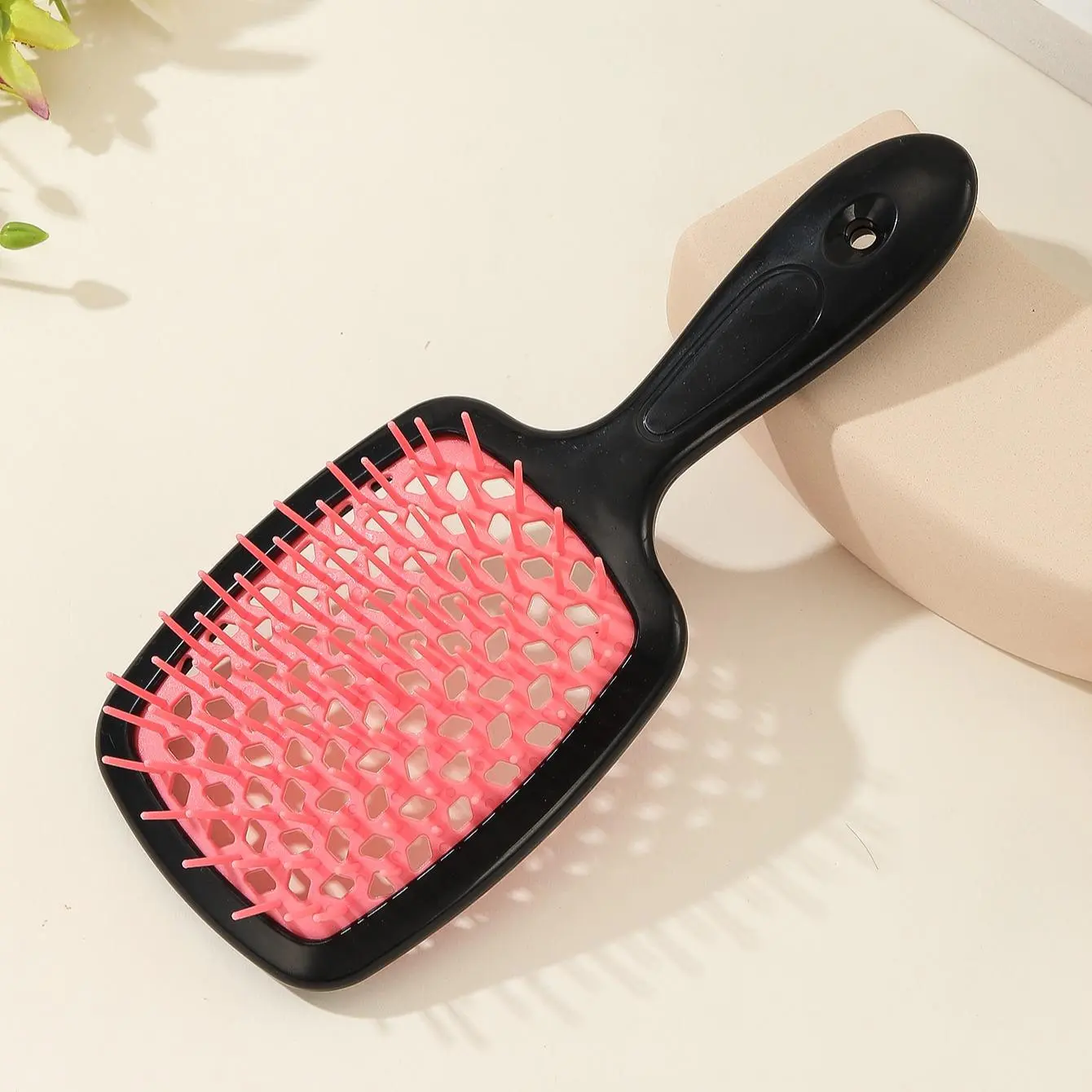 Christmas Gift, Honeycomb Mesh Comb, 1 Piece Xmas Hairdressing Massage ...