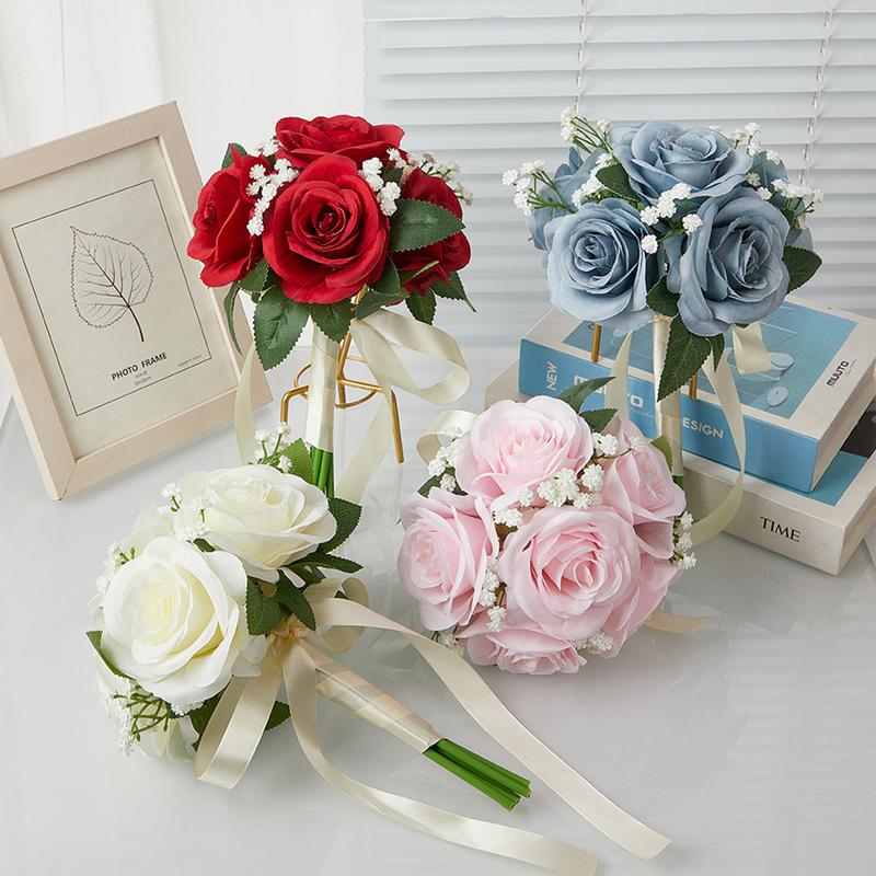 Sejambak Pengantin, Bunga Palsu Tiruan, dengan Ikatan bentuk - TikTok ...