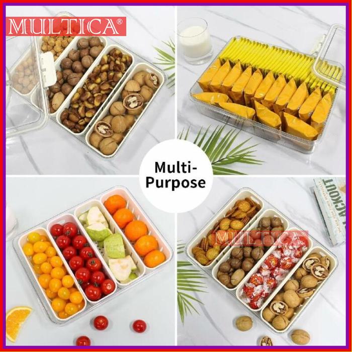 Promo MULTICA COD Wadah Tempat Penyimpanan Makanan Food Container Kotak ...