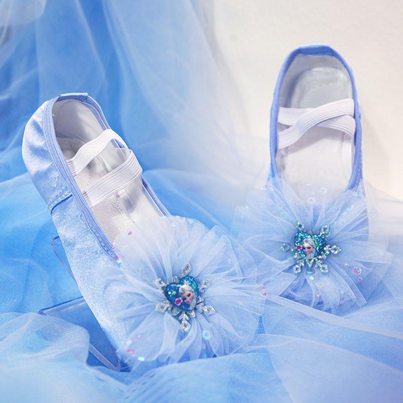 Cute Princess Dancing Shoes Girl's Soft Bottom Ballet Shoes Girls ...