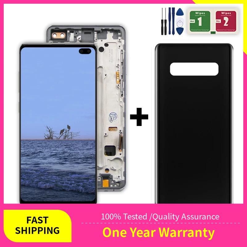 TFT LCD, Untuk Samsung Galaxy S10 Plus G975F, SM-G975W, SM-G975U ...