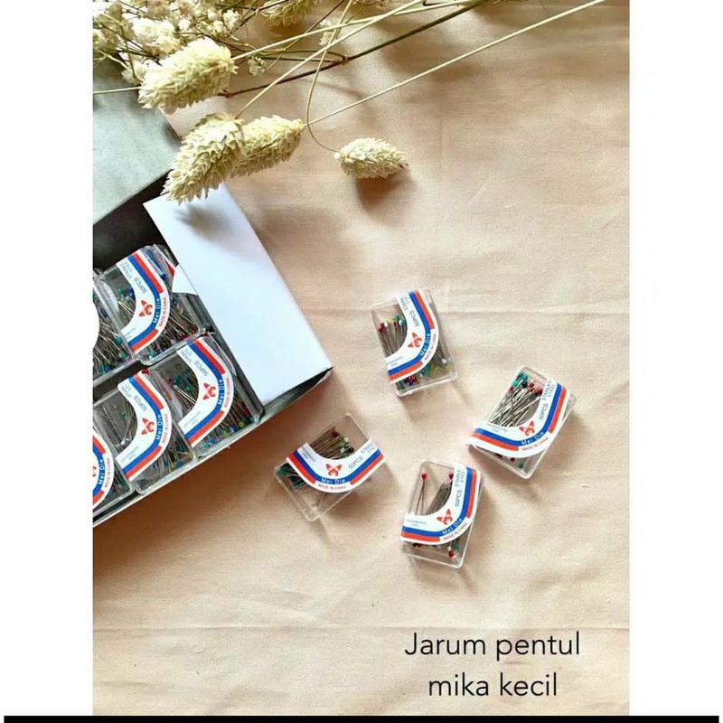 Jarum Pentul Hijab Mini Box Mika - Shop | Tokopedia