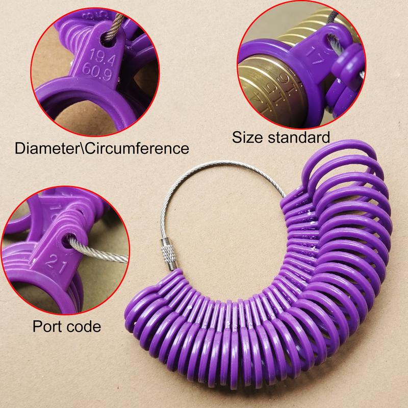 [jig] Finger Ring Stick Sizer Professional Accurate Detachable - TikTok ...