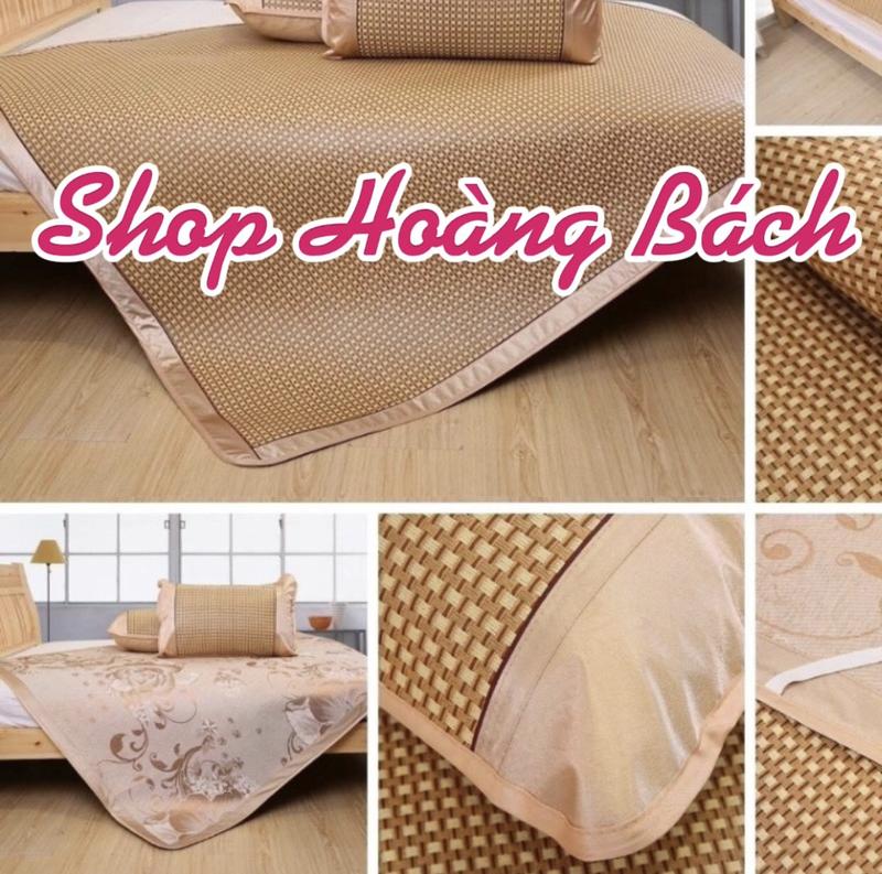 Chiếu Điều Hoà Sợi Mây Lót Lụa Cao Cấp Chiếu Có Chun Cài Góc - TikTok ...