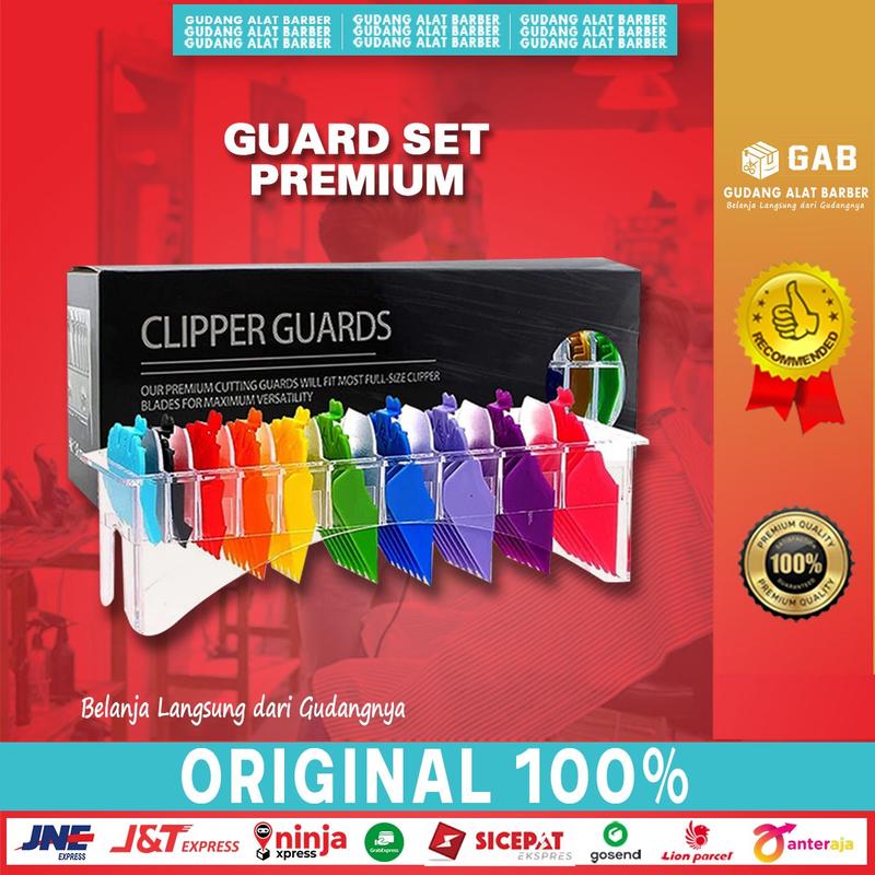 Clipper Guard Set Premium 0.5 - 8 Sepatu kliper Aksesoris Cukur - Shop ...