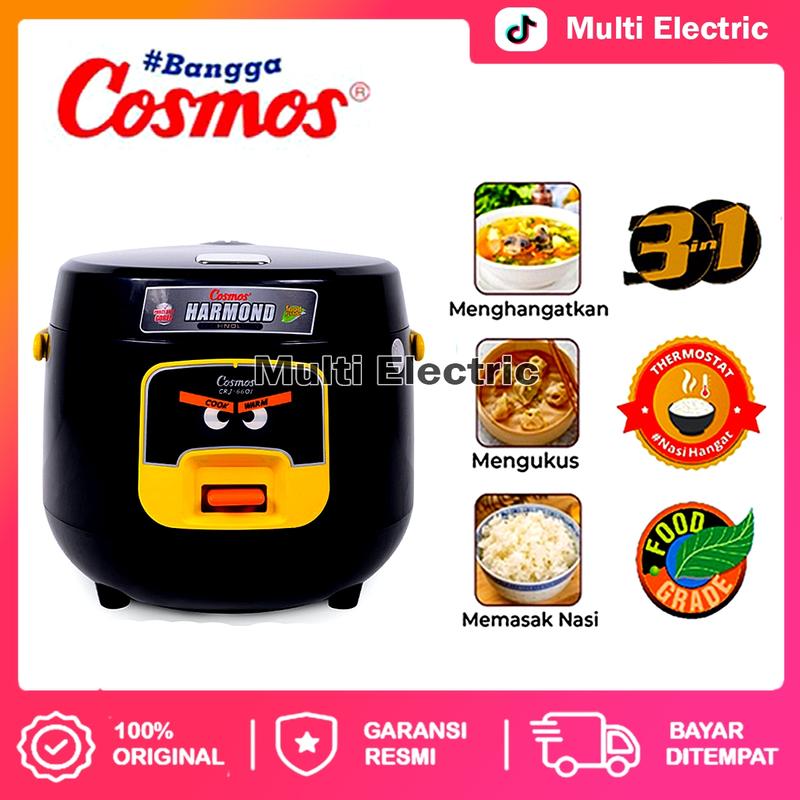 COSMOS RICE COOKER / MAGIC COM HARMOND CRJ6601 / CRJ 6601 / CRJ-6601 ...