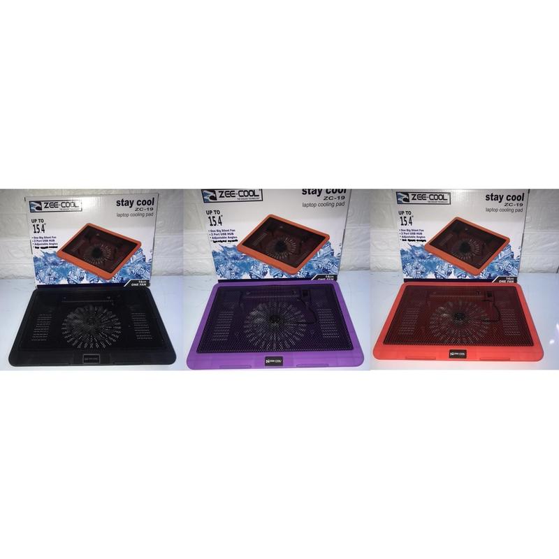 ZEE COOL ZC-19 cooler cooling pad support up to 14.6” laptop - TikTok ...