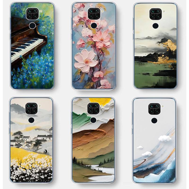 for xiaomi redmi note 9 cases silicone tpu phone case cover - TikTok ...