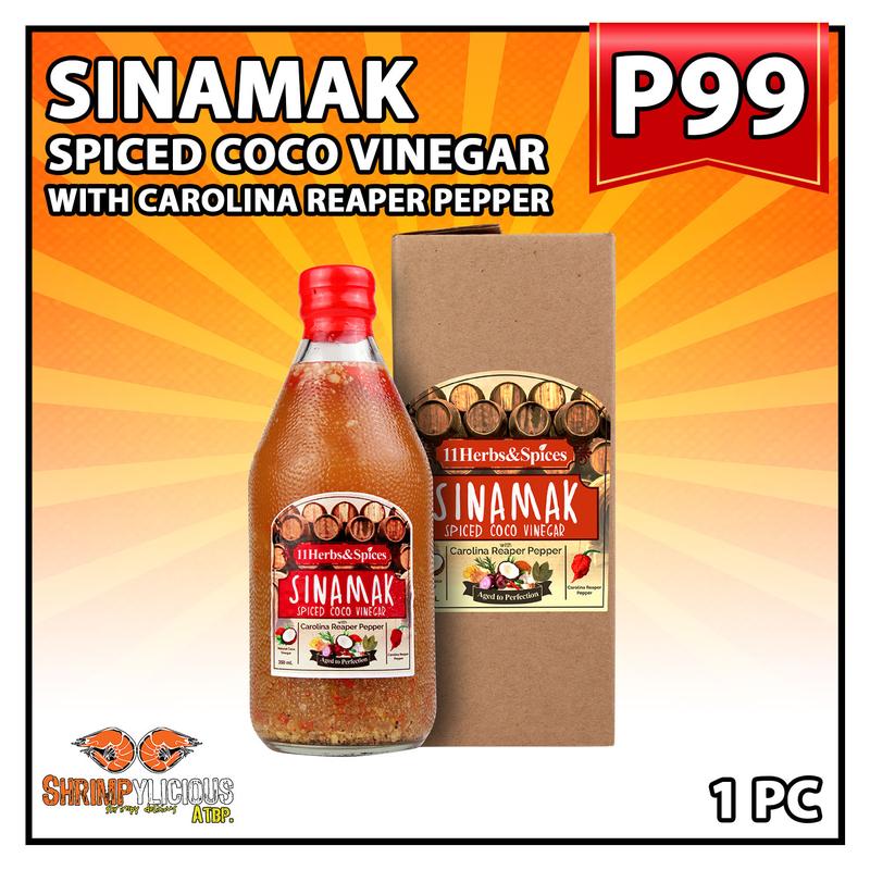 Shrimpylicious Sinamak Spiced Coco Vinegar 350ml ( 11Herbs&Spices ...
