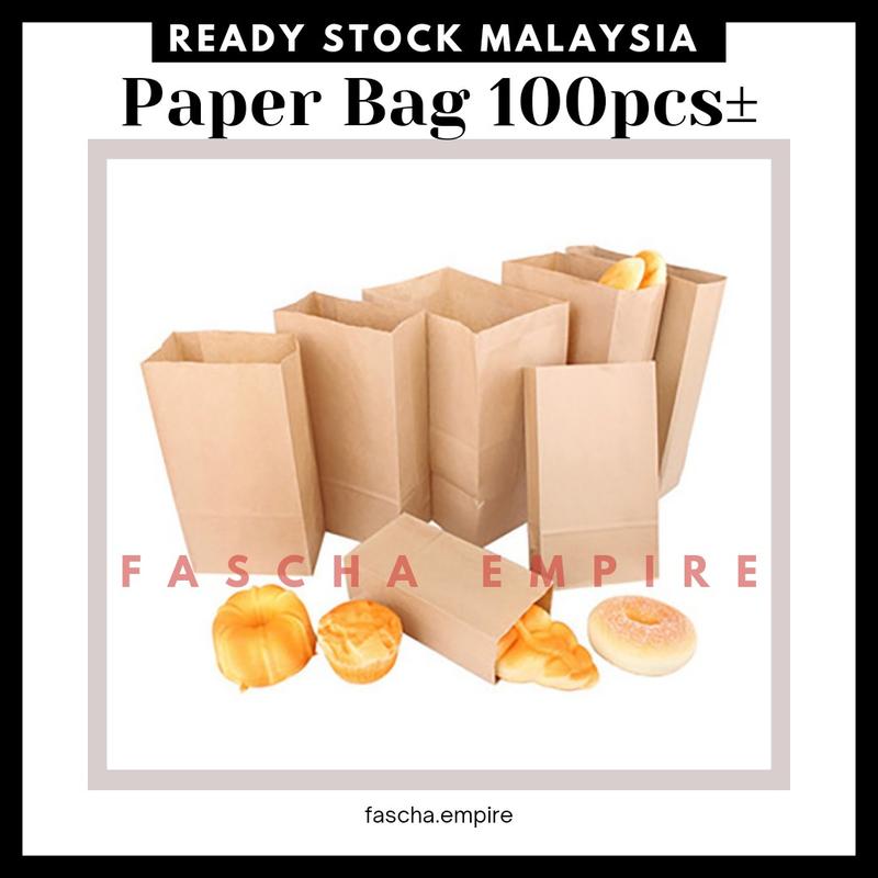 100pcs± PAPER BAG / 4S 5S 6S / Kertas Minyak / Kertas Waffle - TikTok ...