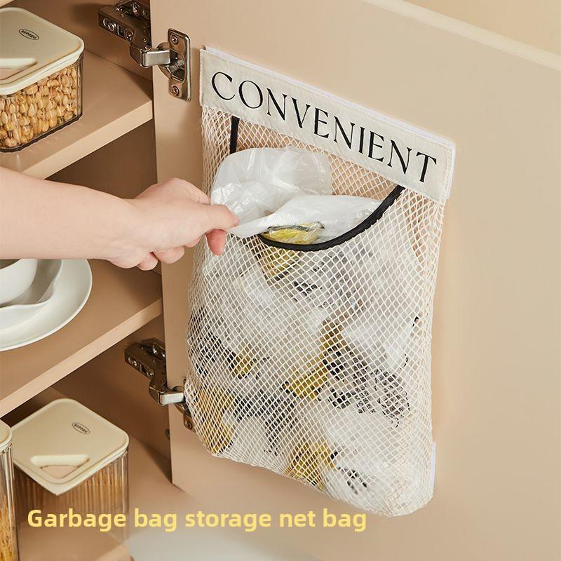 Kitchen Garbage Bag Storage Fantastic Wall-Mounted Large Capacity ...
