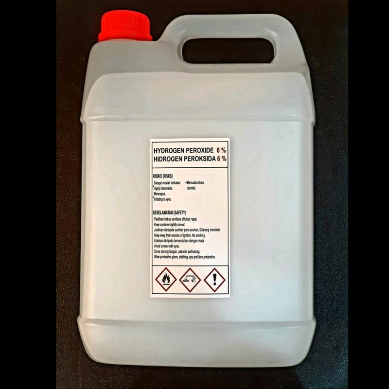 ( Hydrogen proxide) [ 3% / 6% ] ( 5 litre ) - TikTok Shop Malaysia