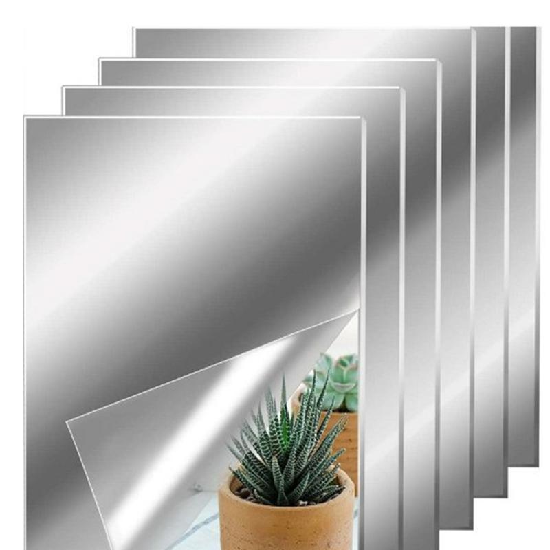 (ODDITYS) 1pc Acrylic Flexible Mirror Sheets/Self Adhesive Cuttable ...