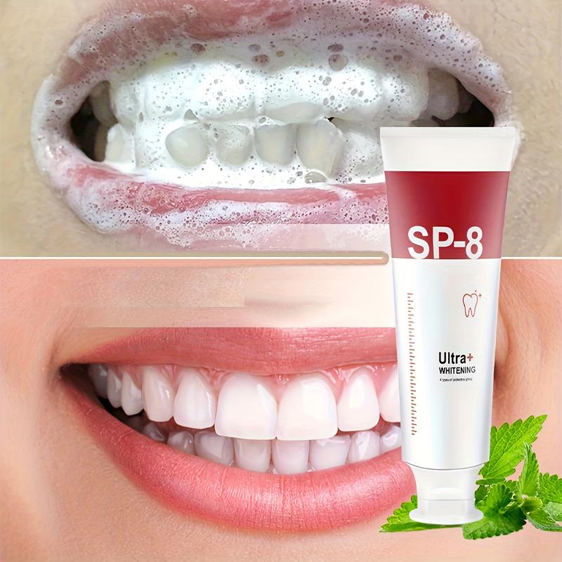 Ubat Gigi Pemutih Probiotik, 2 Pek, SP-8 Ultra + Probiotik, Membersih ...
