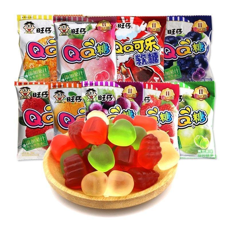 [WANG ZAI] Milk Candy, Chewy Fruity Candy-Grape/Green Apple/Peach ...