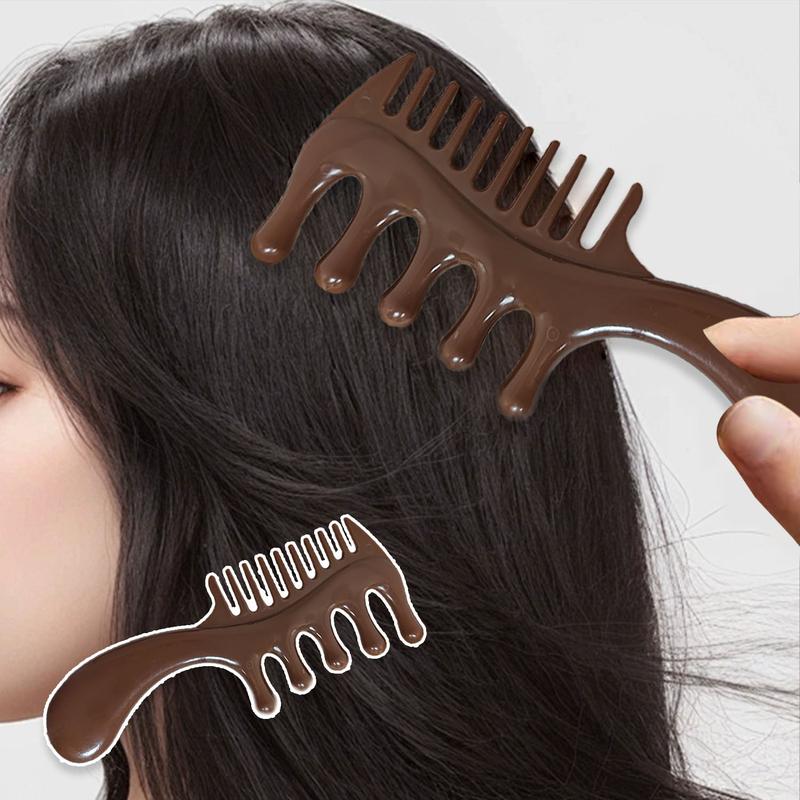 Scalp Meridian Massage Comb Double-tooth Head Meridian Gua Sha - TikTok ...