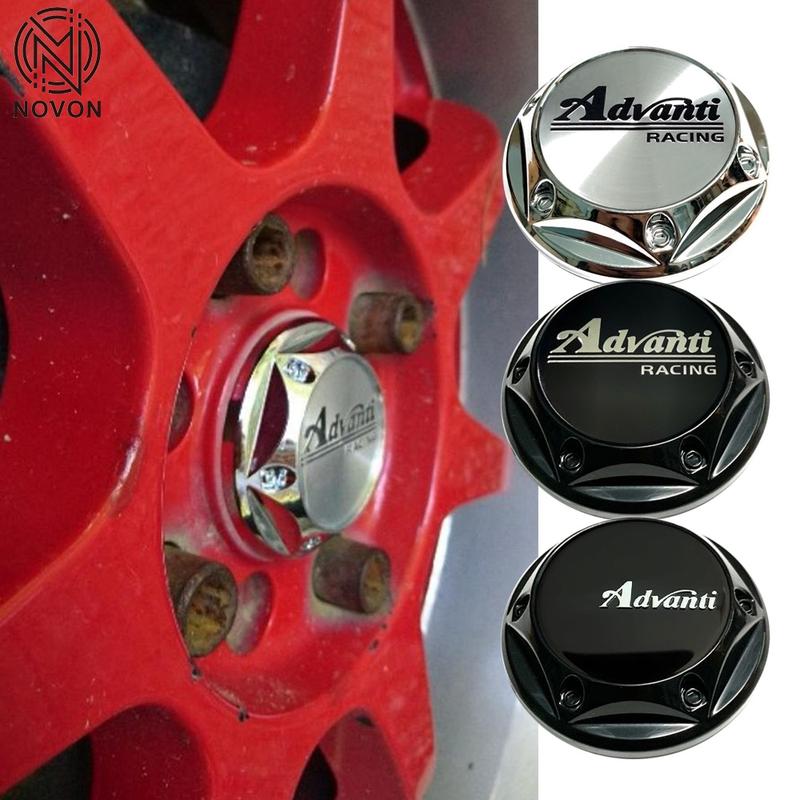 Car modification 1PC 68MM Advanti RACING center caps Car Wheel - TikTok ...