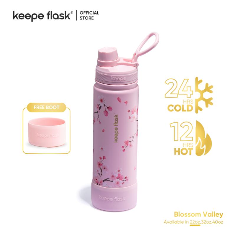Keepe Flask Sakura Tumbler 3D Blossom Valley Limited Vacuum Insulated ...