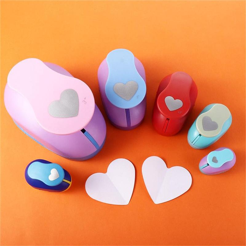 Penebuk Jantung, 9 / 16 / 25mm, Untuk Membuat Kraftangan DIY Kreatif ...