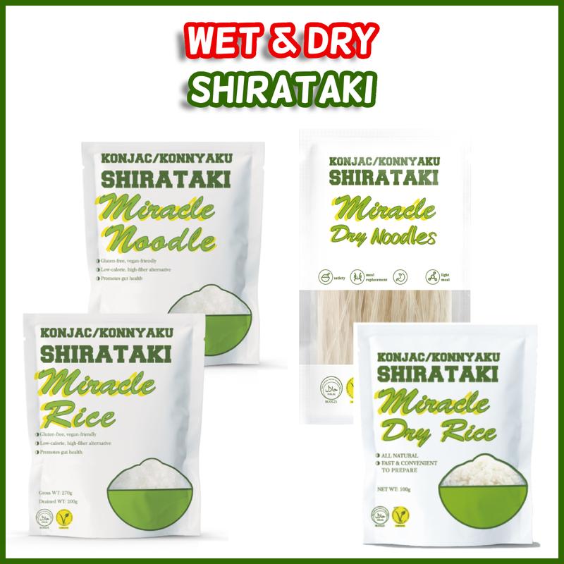 Zenfiber WET & DRY Shirataki/Konjac/Konnyaku Rice or Noodle - TikTok ...
