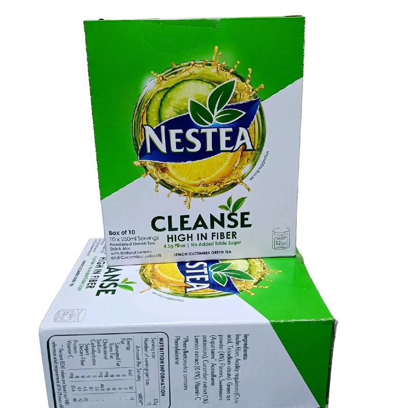 Nestea Cleanse High in Fiber 10x250ml lemon, cucumber, green - TikTok ...
