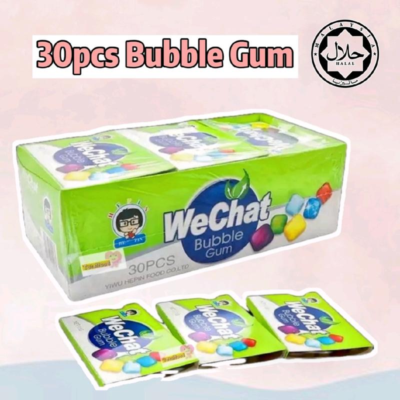 【Makanan Ringan】 Hepin chat Bubble Gum chewing 30pcs x 11g - TikTok ...