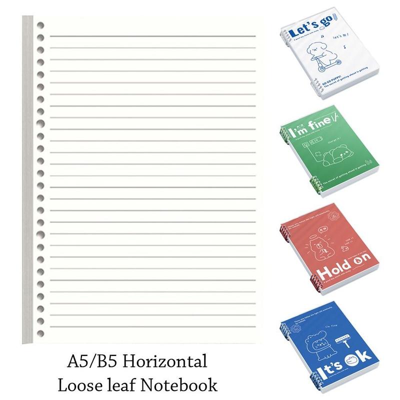 High-quality A5/B5 Loose-leaf Notebook Loose-leaf Horizontal - TikTok ...