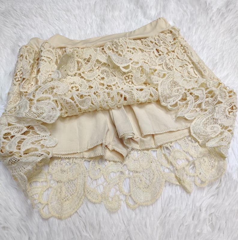 Skirt lace attach short sa loob sexy style garterize fit to - TikTok ...