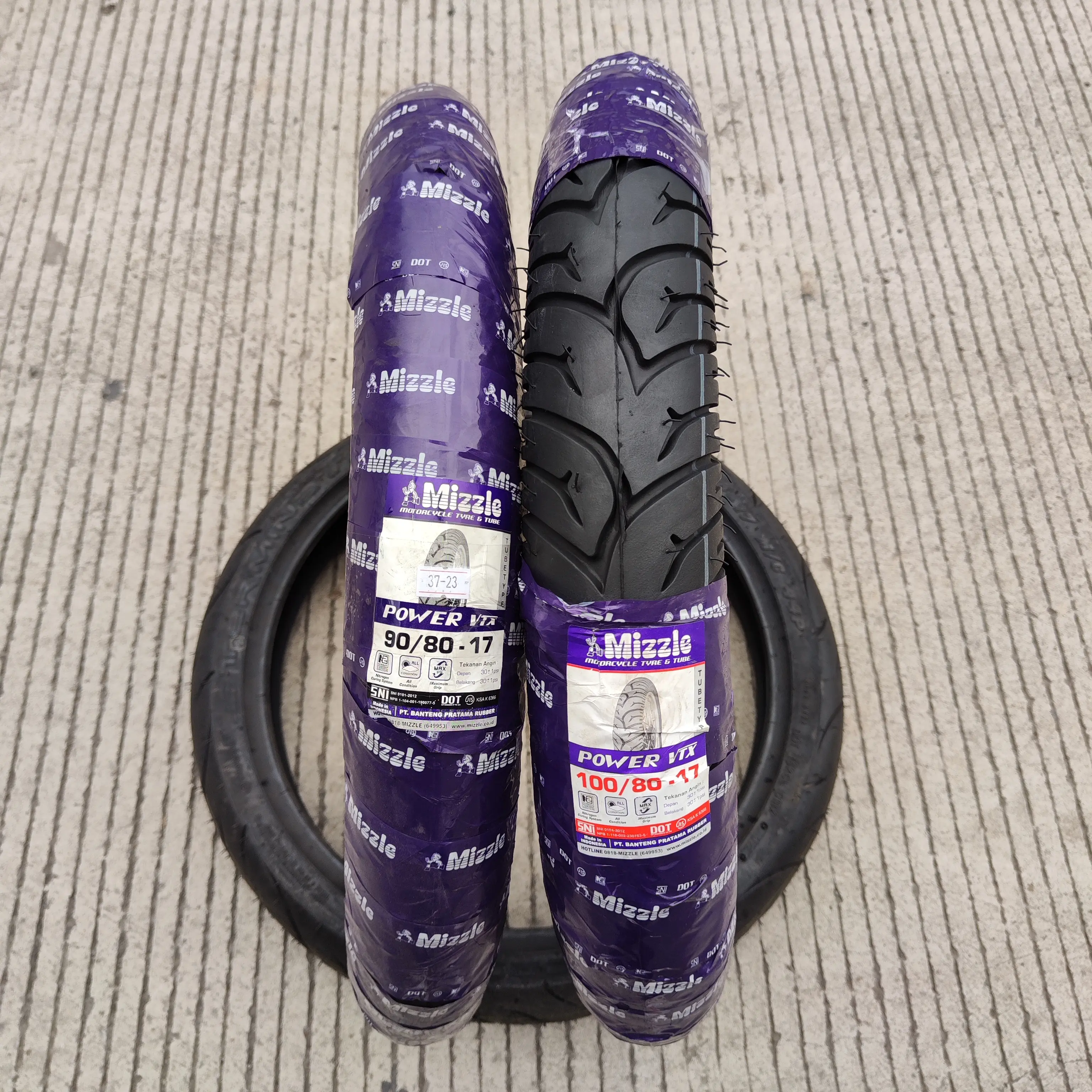 Ban Mizzle Power VTX 80/80-17, 90/80-17, 100/80-17 TUBETYPE motor bebek ...