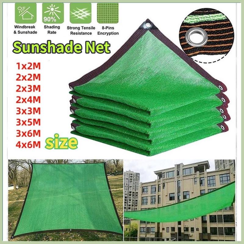 90% Sun Shade Net Anti-UV Sun Shades Awnings Garden Net Sun Shelter ...