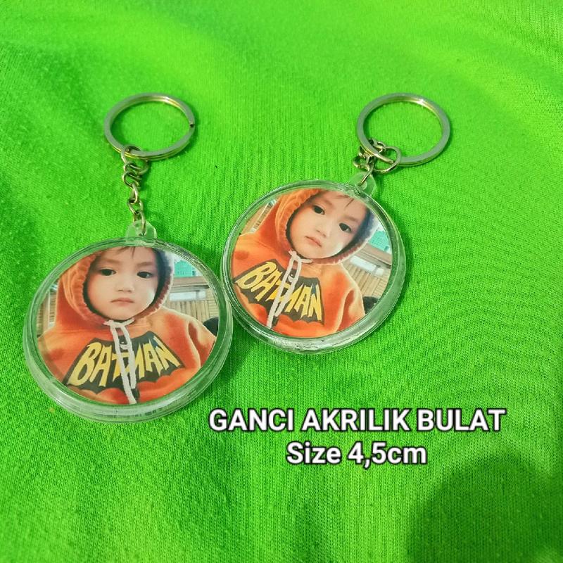 Gantungan Kunci Bulat Akrilik Ganci - Shop | Tokopedia