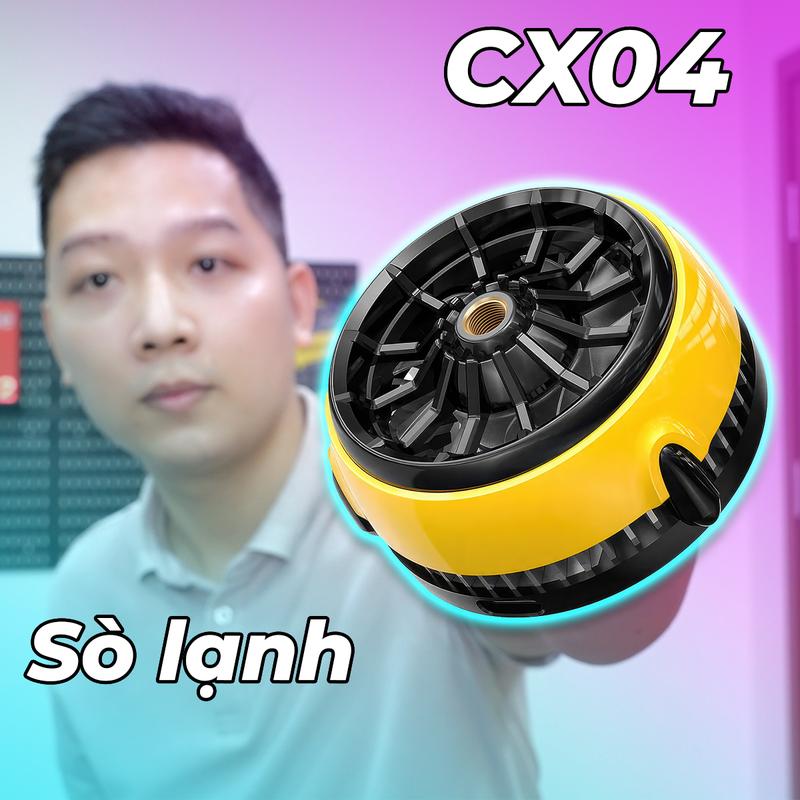 Sò Lạnh CX04 - Quạt Tản Nhiệt Điện Thoại + LED Gaming, Hút Nam - TikTok ...