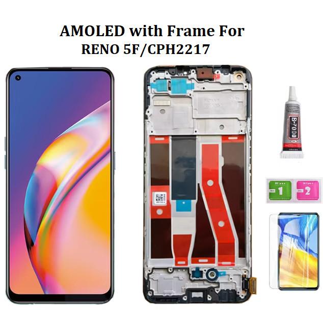 AMOLED dengan Bingkai, Untuk OPPO Reno 5F CPH2217, Paparan LCD - TikTok ...