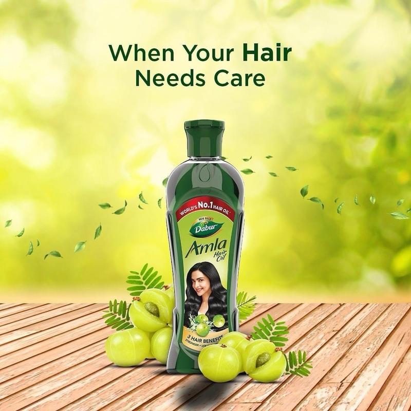 Dabur Amla Minyak Rambut, Tulen, Tiada Botol Picit Percuma, Membantu - TikTok Shop Malaysia
