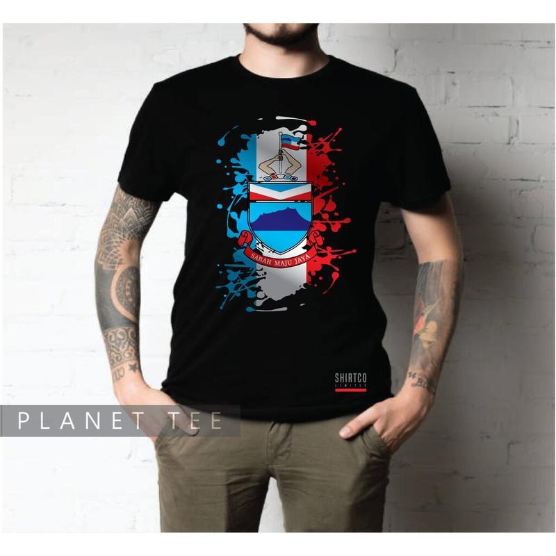 Baju-T Jersi Kapas atau Microfiber, Versi JATA SABAH Korea, Edisi ...