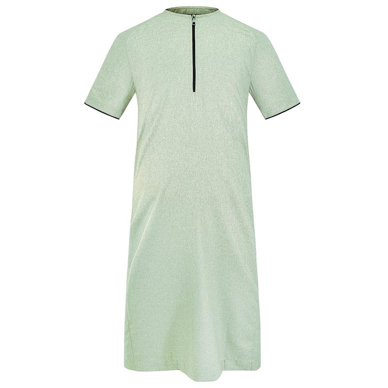 Toobaa Andis Soft Green - Men's Short Sleeve Jubah - TikTok Shop Singapore