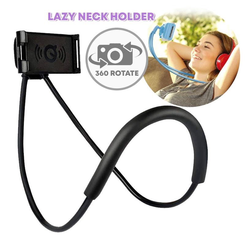 Adjustable Flexible 360 Degree Rotation Lazy Neck Hanging Mobile ...