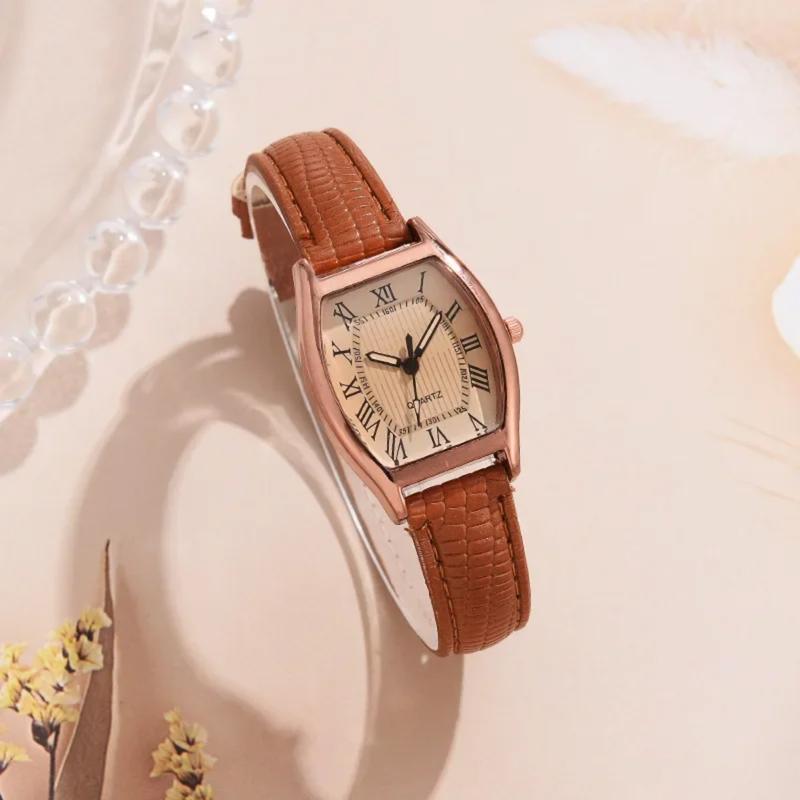 Jam Tangan Kuarza Wanita, Gaya Klasik, Dail Bujur Retro, Jam - TikTok ...
