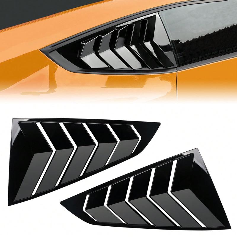 2PCS Exterior Window Louvers Rear Vent Trim For 2024 2025 F*Ord ...