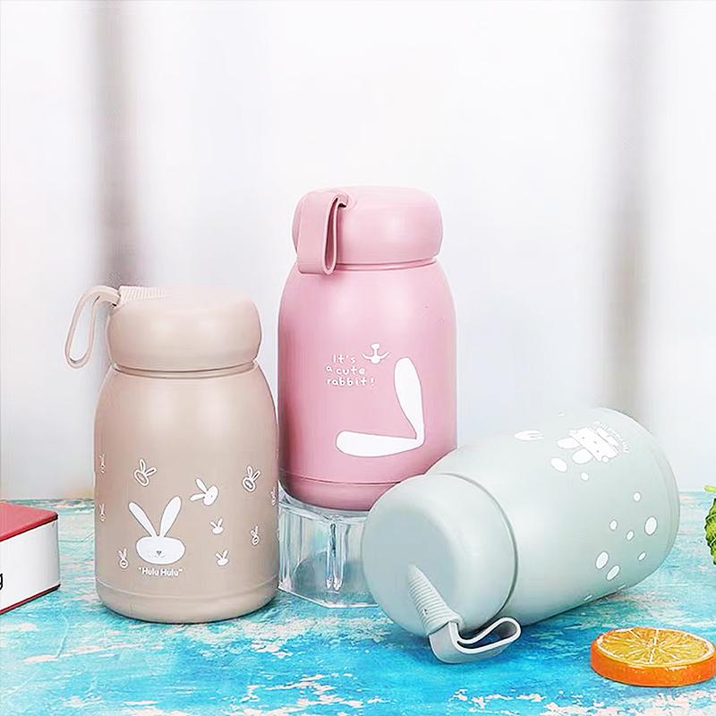 320ML Tumbler Hot and Cold Thumbler Thermal Bottle Rabbit Kids - TikTok Shop Philippines