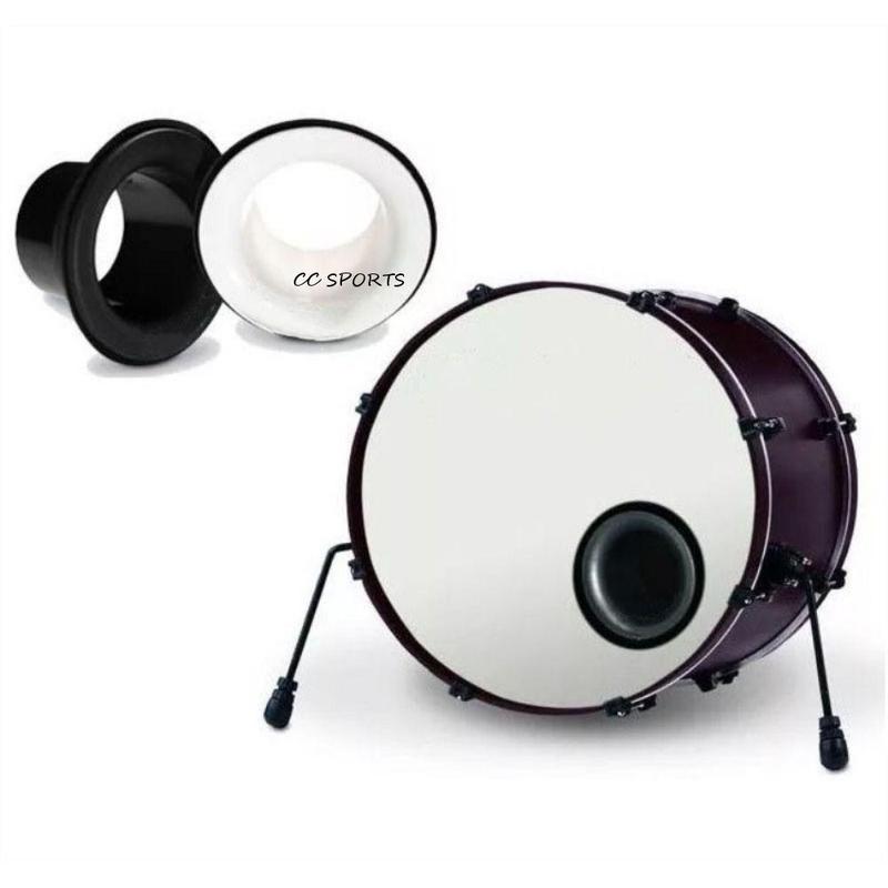 CC SPORTS Protection Sticker Port Insert Bass Drum Enhancer Hole ...